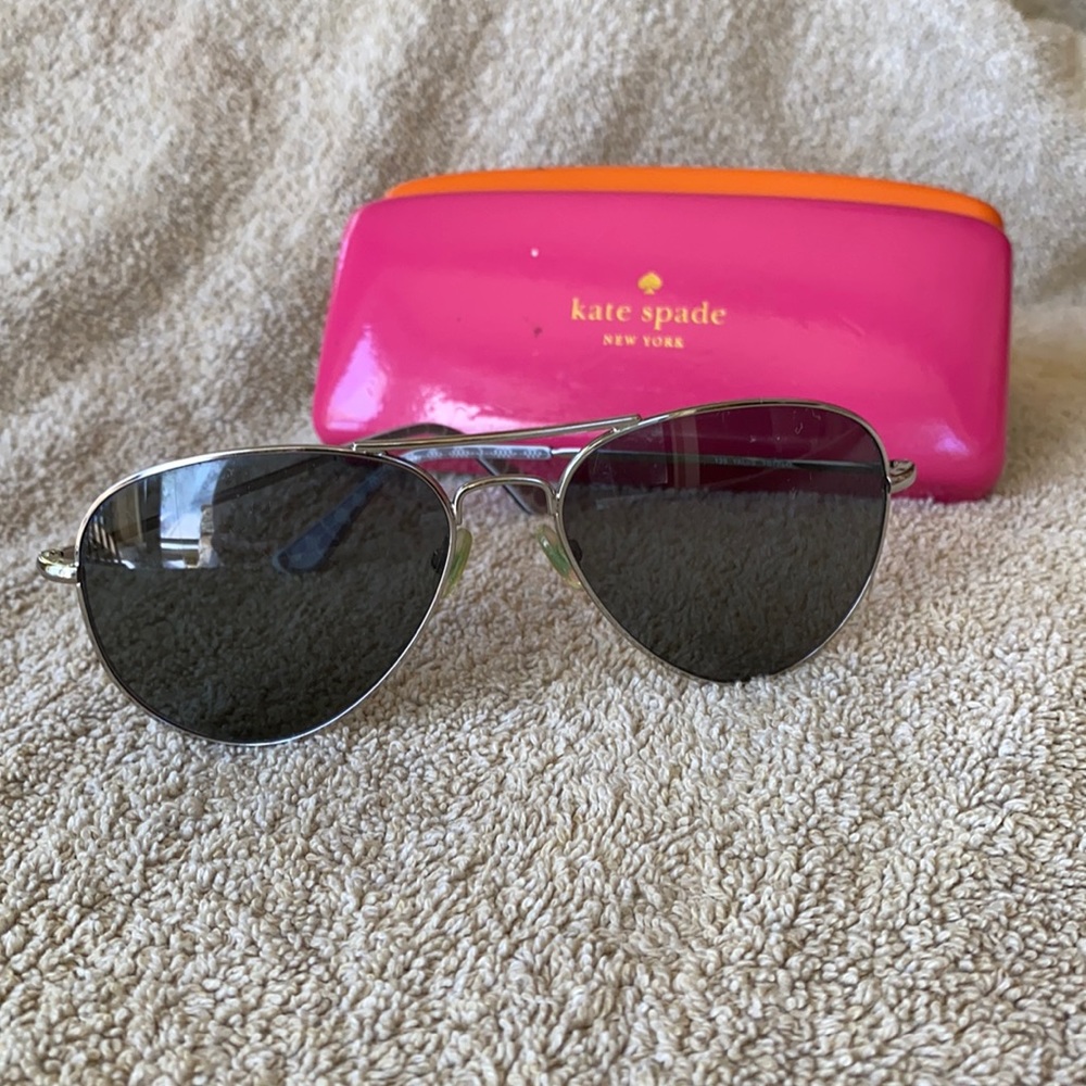 Kate Spade Aviator Sunglasses - Gem